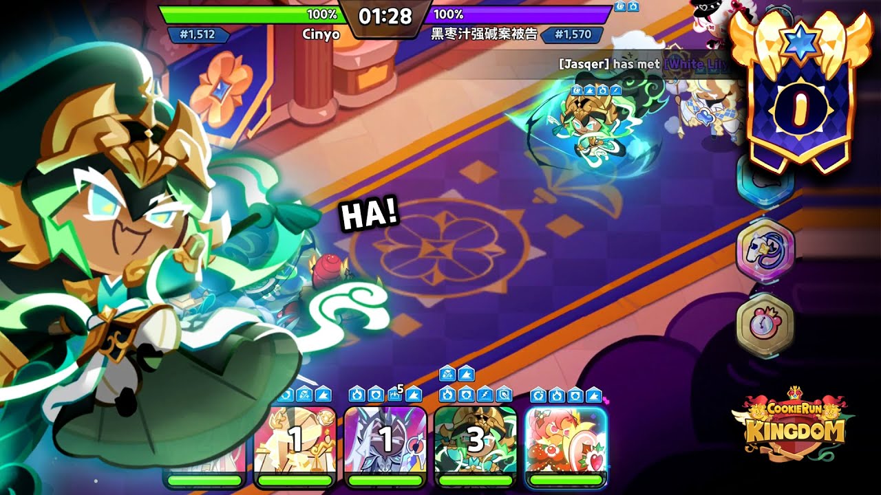 Cookie Run Kingdom Arena - Elite 1 Tier Up Part 4 - YouTube