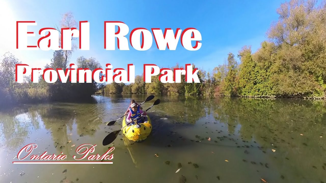 A perfect day on the water: Kayaking in Earl Rowe Provincial Park - YouTube