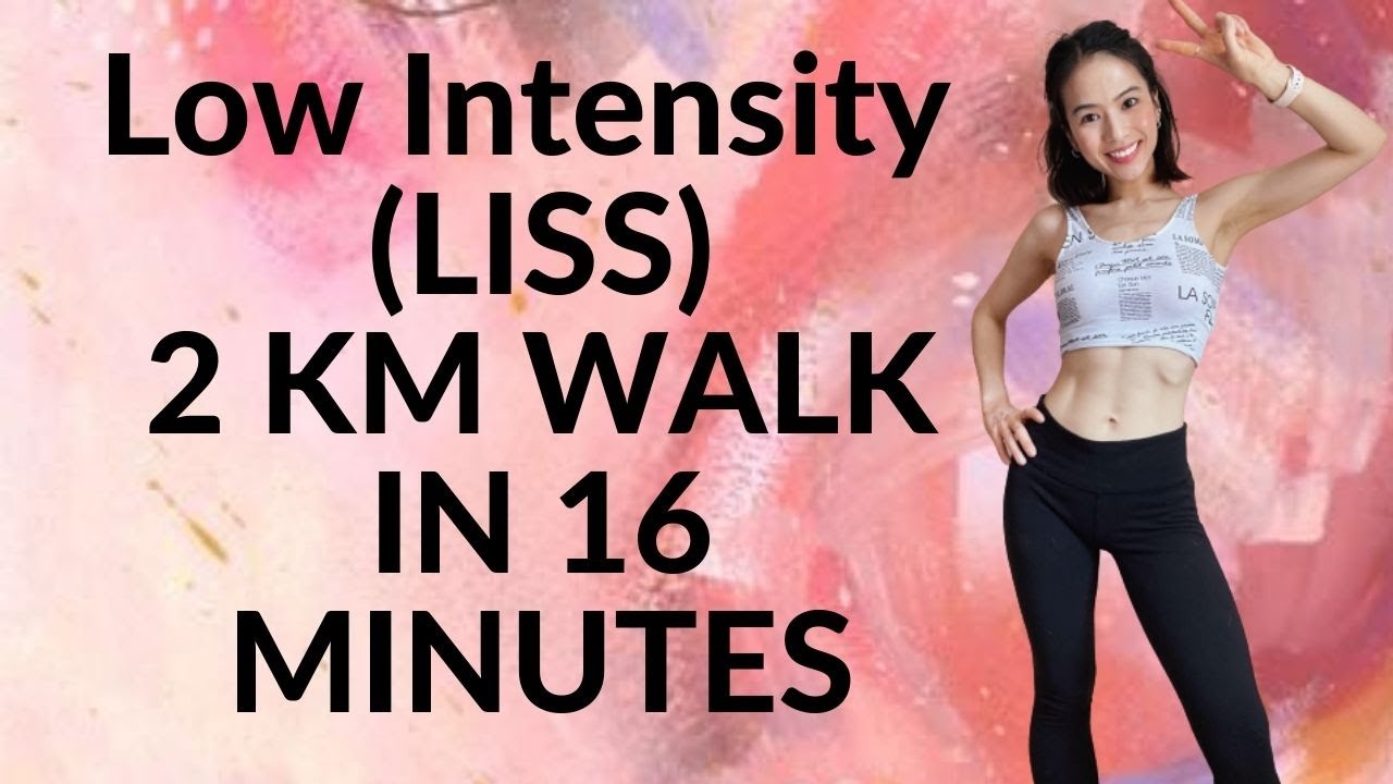 2 KM LISS WORK OUT | WALK AND TONE | LEAN MUSCLE | BEGINNER FRIENDLY, l ...