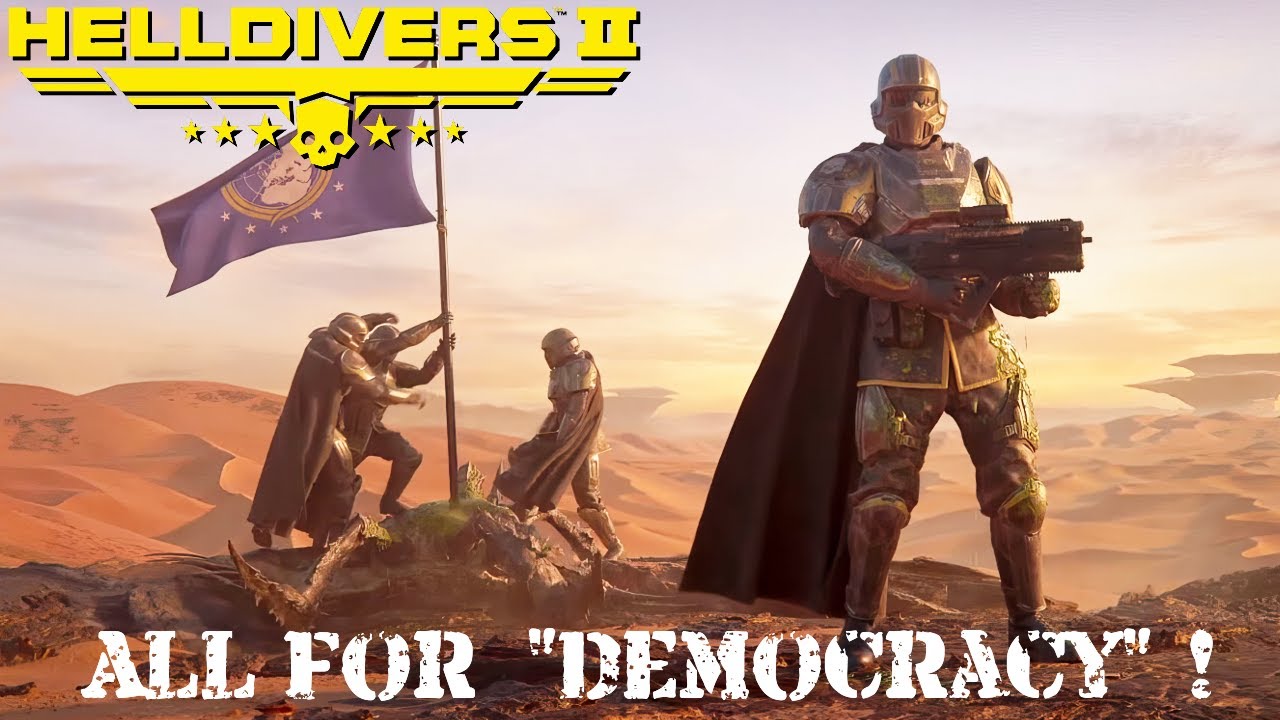 ＜HELL DIVERS II＞ 民主主義啓発活動 - YouTube