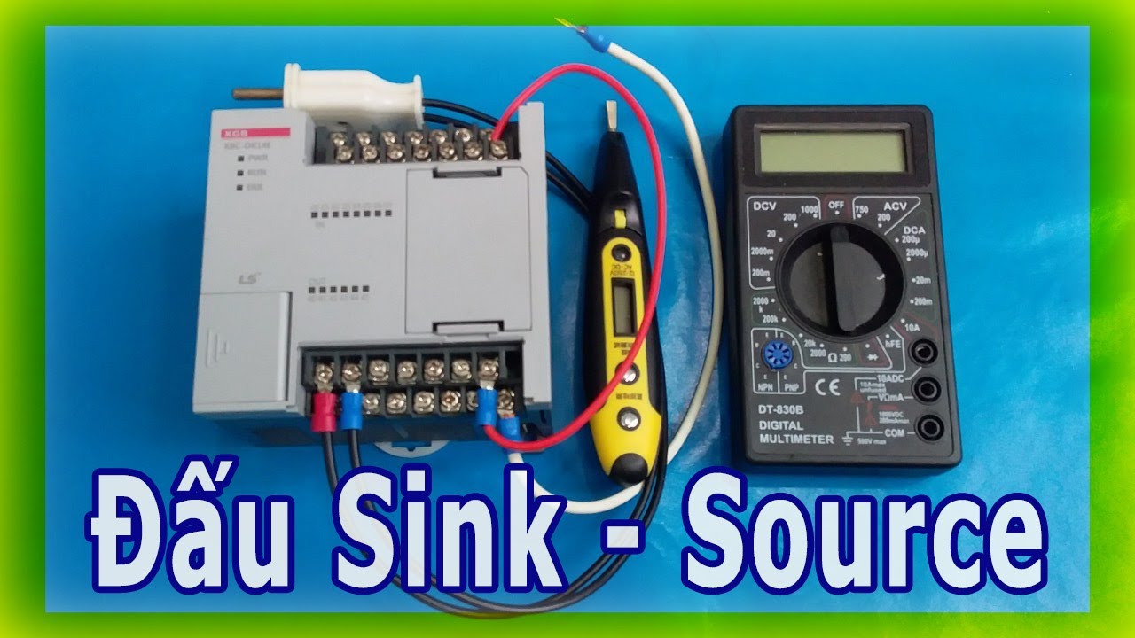 Đấu nối Sink Source Cho Tất Cả Các Loại Plc | Sink Source Plc - YouTube