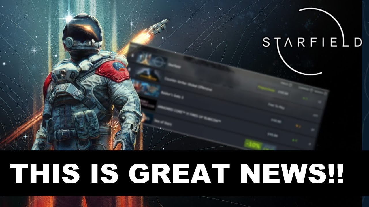 Starfield Day 1 Update: Exploring the MASSIVE Changes! 🔥 | Steam Charts ...