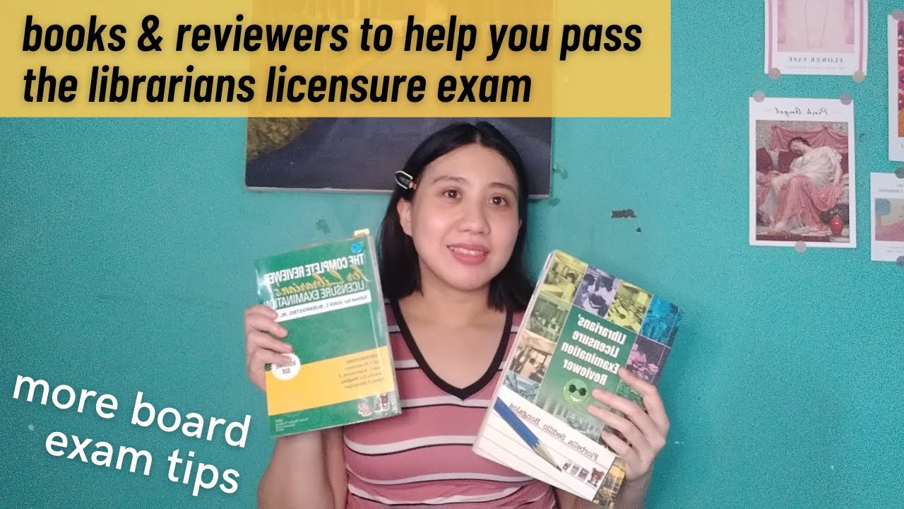 Reviewers and Books I used to pass the Librarians Licensure Exam - YouTube