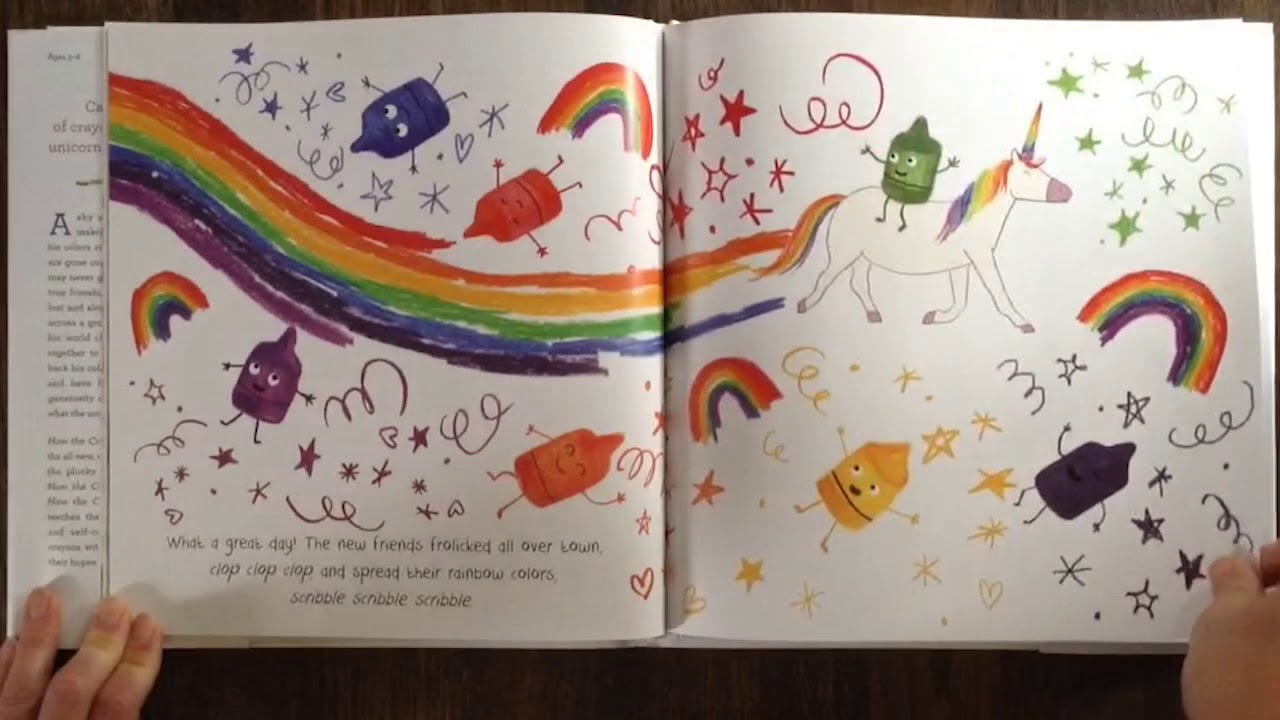 How the Crayons Saved the Unicorn Read-Aloud - YouTube