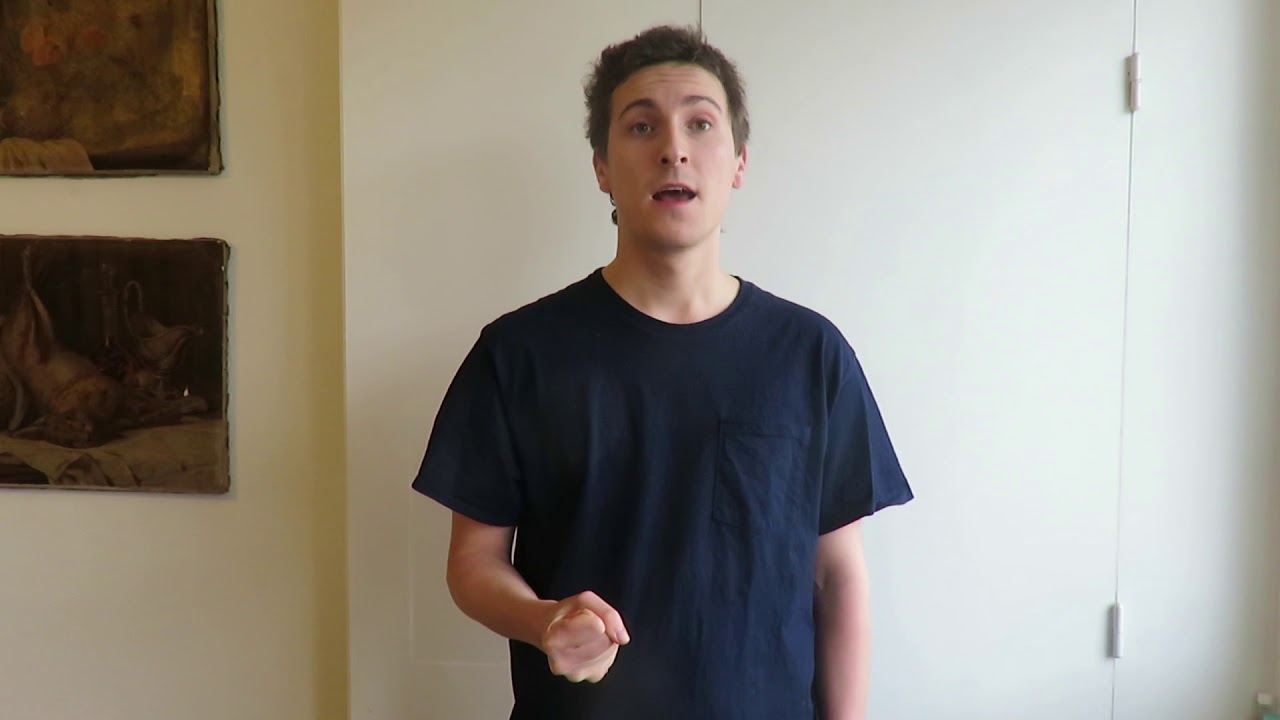 Gabriel Bird: Lir Academy Auditions (Biff) - YouTube