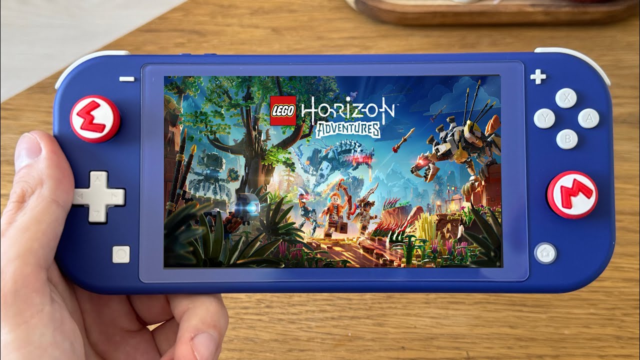 LEGO Horizon Adventures Nintendo Switch Lite Gameplay - YouTube