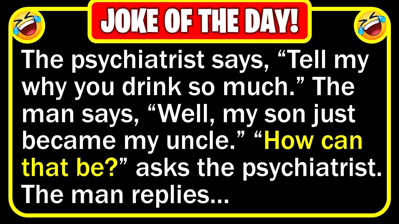 🤣 BEST JOKE OF THE DAY! - A man decides to seek help due to his ...