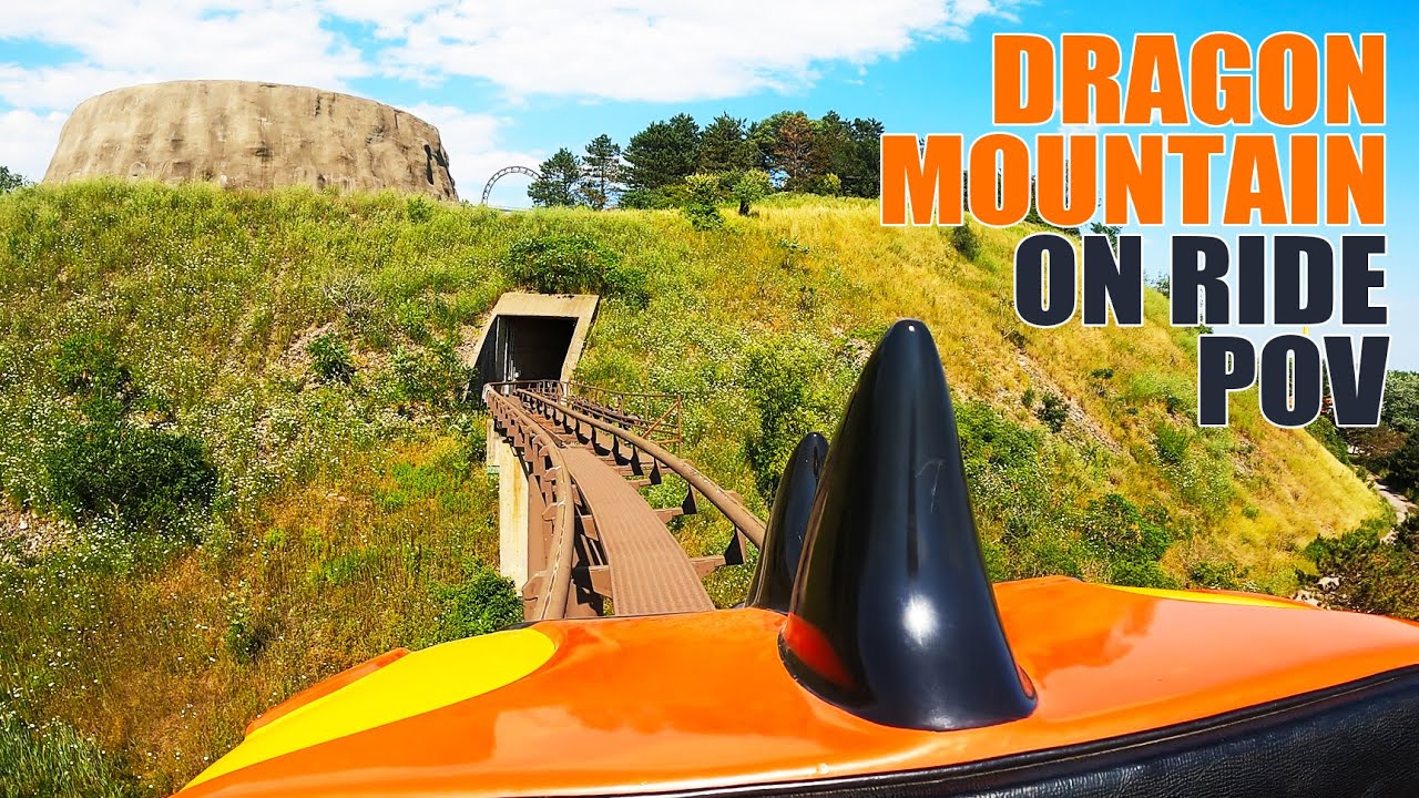 Dragon Mountain On Ride POV Marineland, Niagara Falls, Canada [4K ...