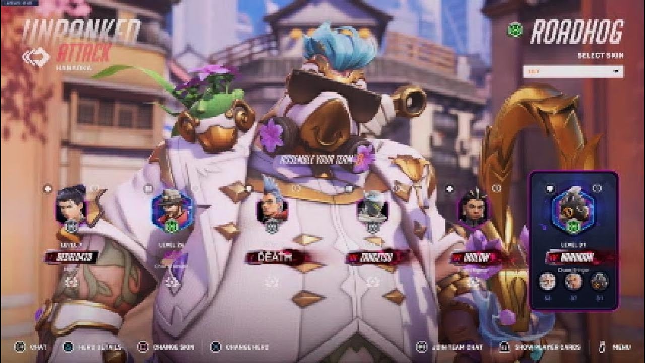 New Roadhog Lily Skin!! | Overwatch 2 Season 18 gameplay - YouTube