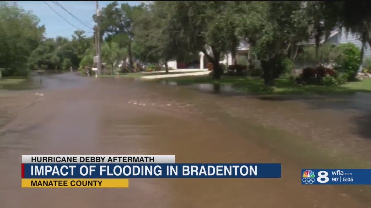Bradenton resident say the storm was unlike anything they've seen - YouTube