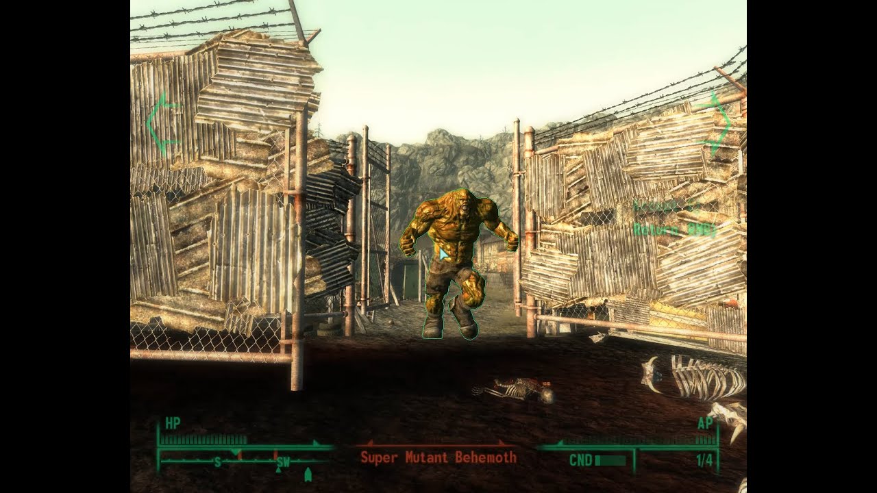 Fallout 3 - UNLEASHING GIANT SUPER MUTANT ON RAIDERS !!!!! - YouTube