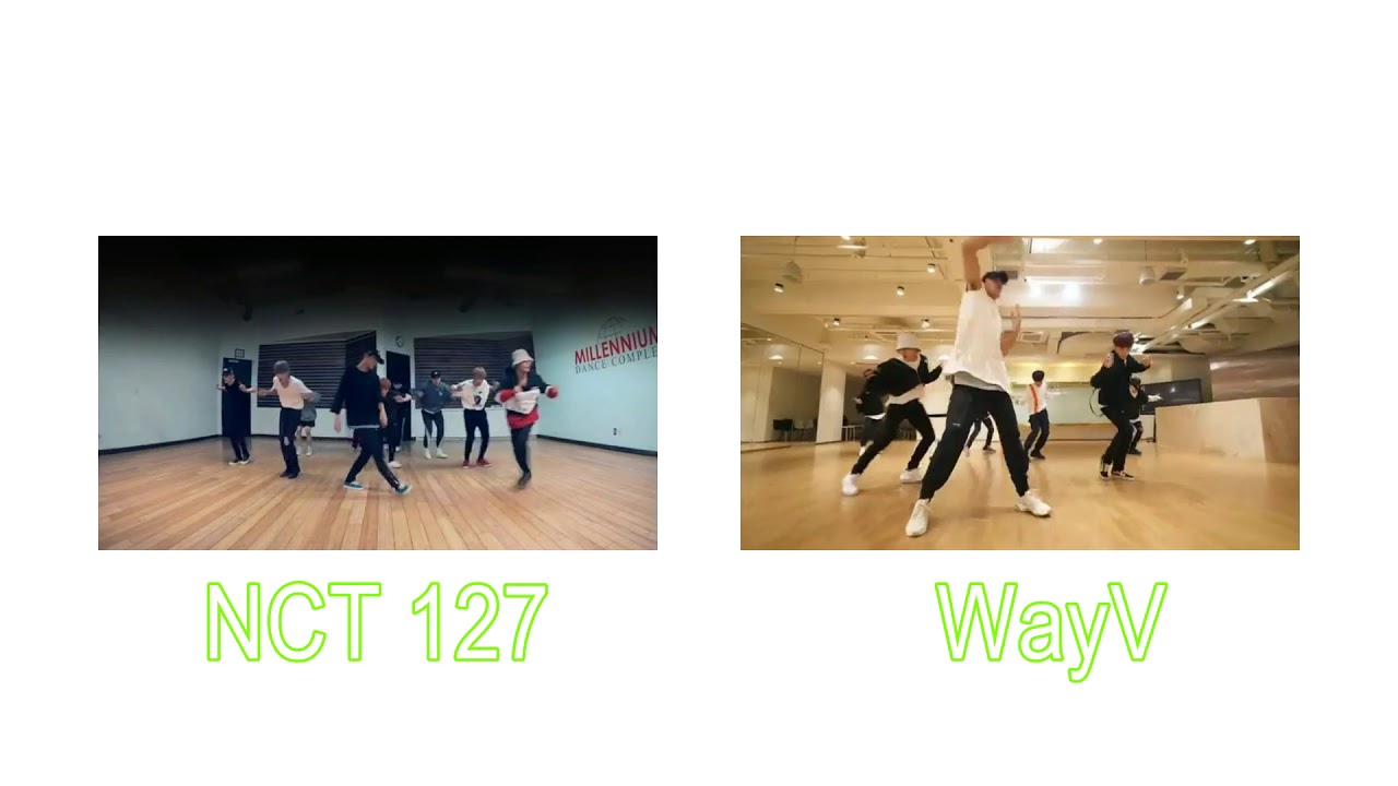 Regular Dance Comparison (NCT 127 & WayV) - YouTube