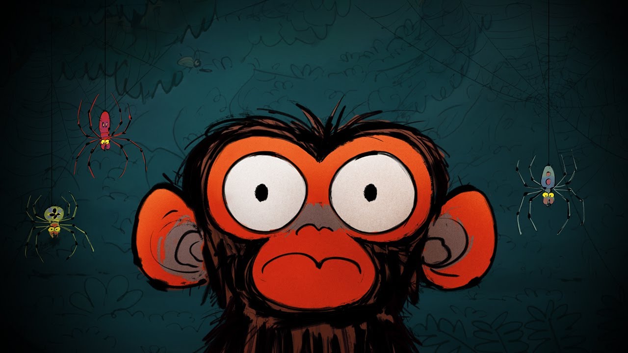 Grumpy Monkey Don't Be Scared By Suzanne Lang; Illustrated by Max Lang ...