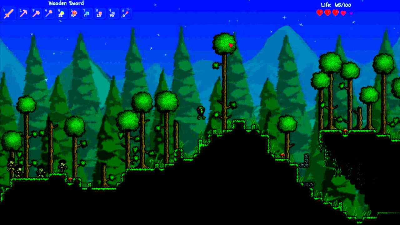 Terraria Gameplay Ep.3 Exploration - YouTube