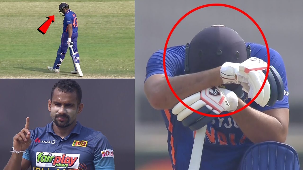 Watch Rohit Sharma Crying Reaction got Viral after getting OUT in 3rd ...