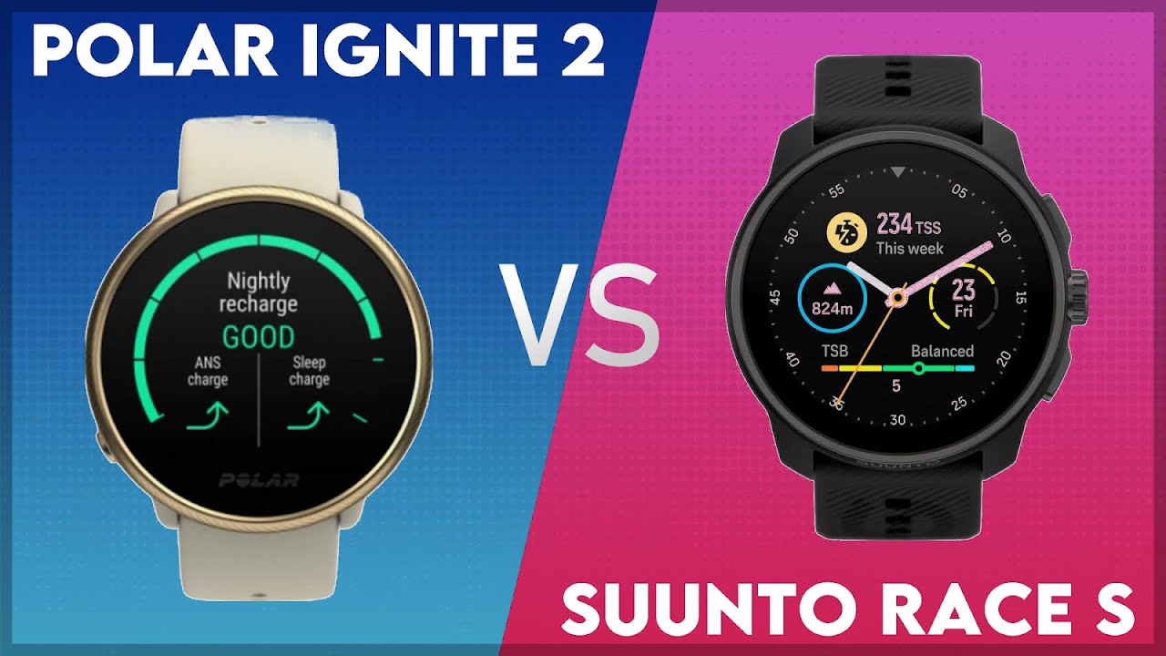 Polar Ignite 2 vs Suunto Race S Comparison - YouTube