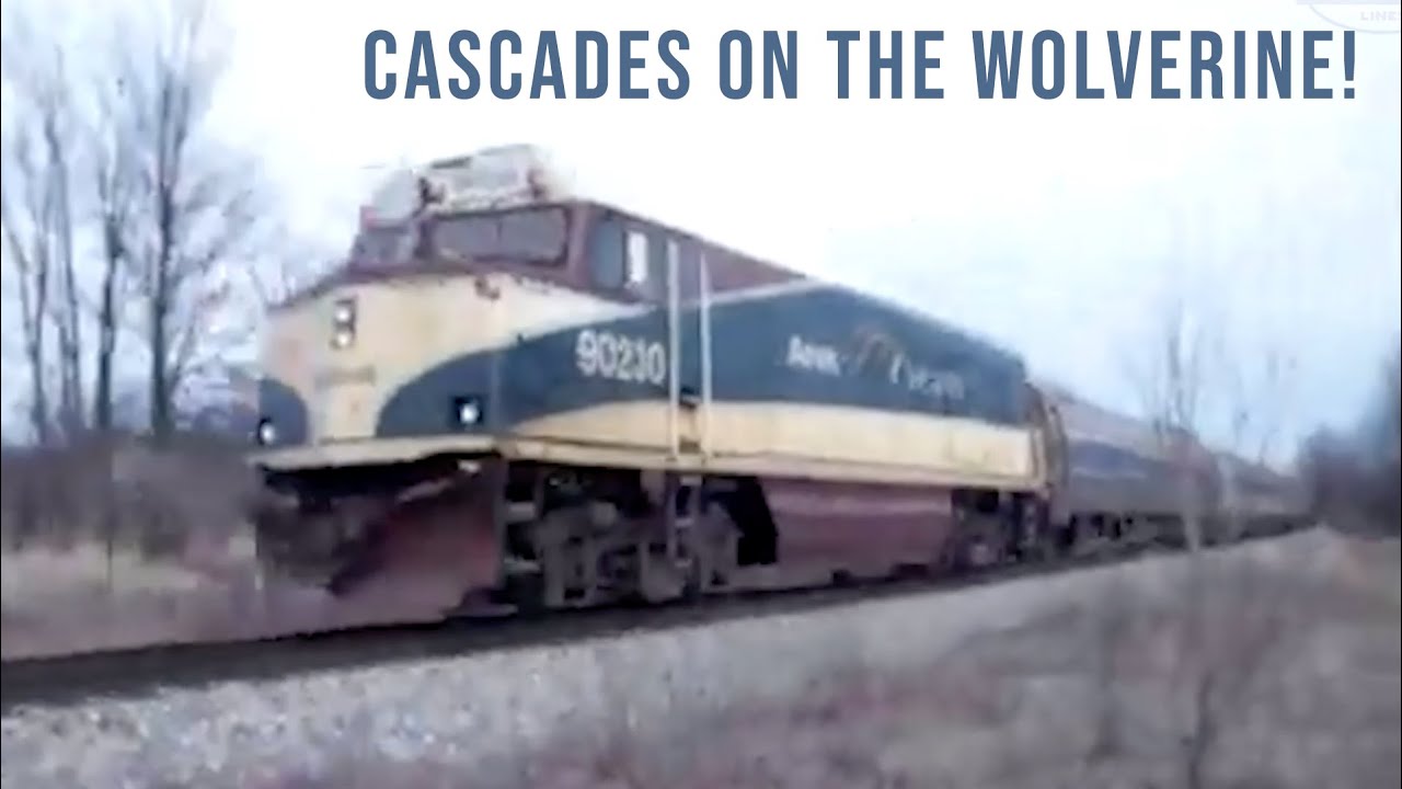 Amtrak Cascade NPCU on Wolverine Service! - YouTube