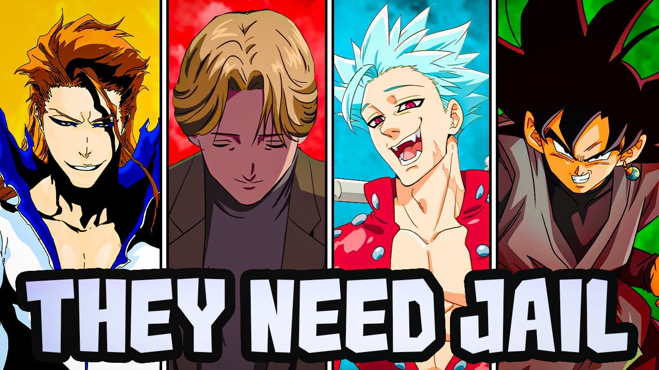 THROW THESE ANIME CHARACTERS IN JAIL - YouTube