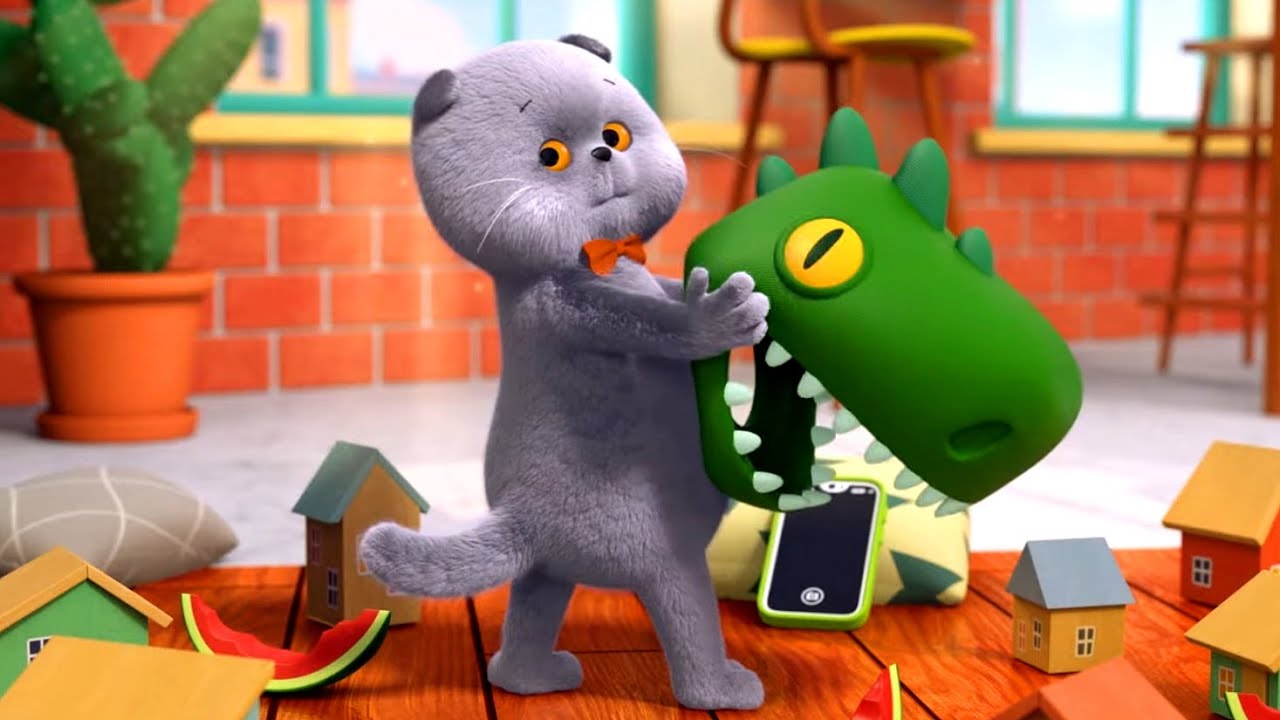 Кот Басик 😺 – Фотоконкурс – Смешные кошки | Мультик про кота - YouTube