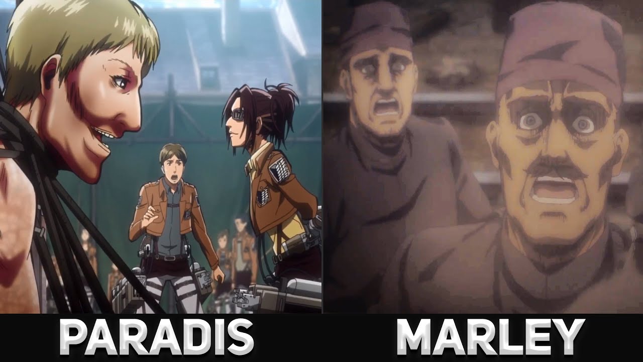 Marley VS Paradis - Meeting the Titans - Attack On Titan Season 4 - YouTube