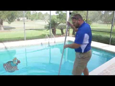 Wall Brushing - Pool Troopers - YouTube
