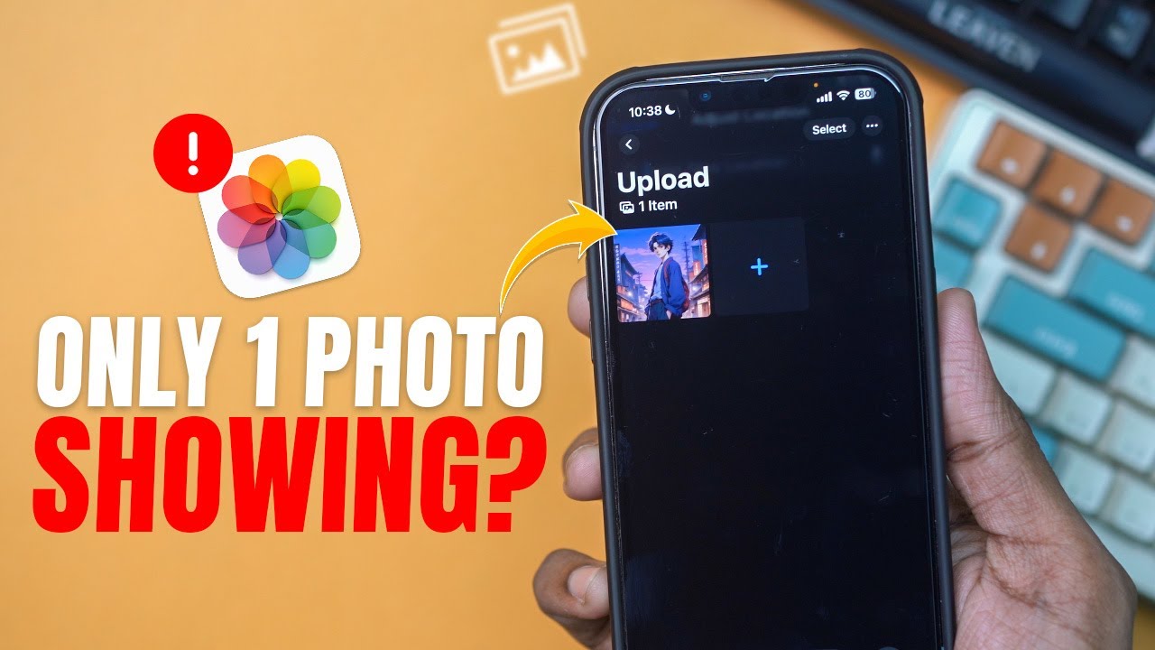 Fix Only One Picture Showing in Photos for Upload iPhone | Fix iPhone ...