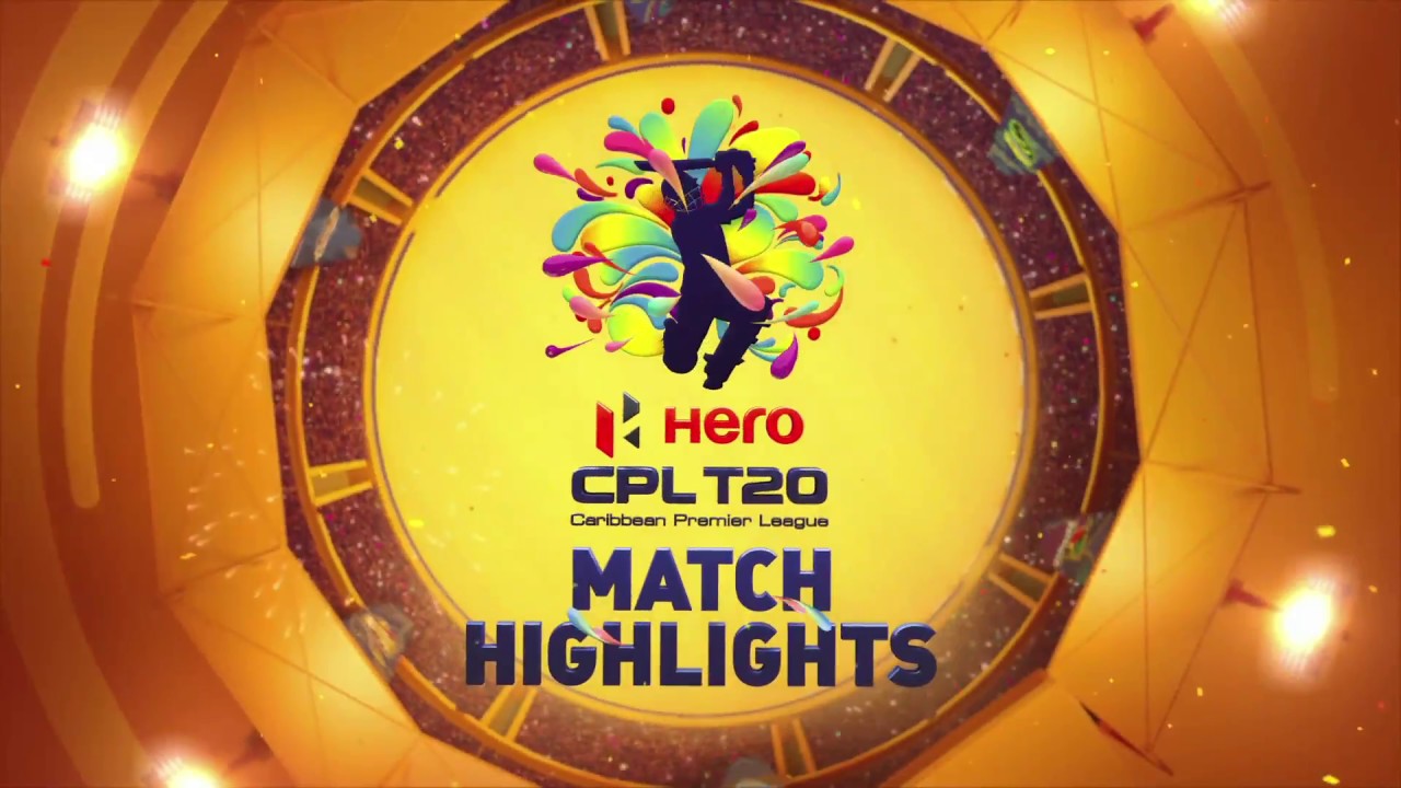 CPL T20 2017 | MATCH HIGHLIGHTS | TRINBAGO KNIGHT RIDERS vs GUYANA ...