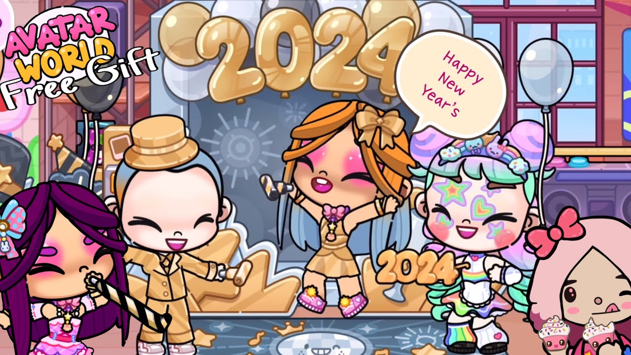 Free Gift Avatar World New Year’s pack - YouTube