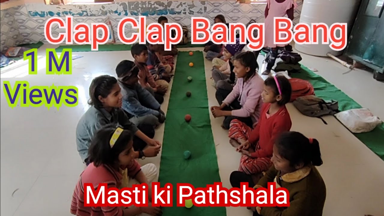 Clap Clap Bang Bang Game |Primary Game | Masti ki Pathshala - YouTube
