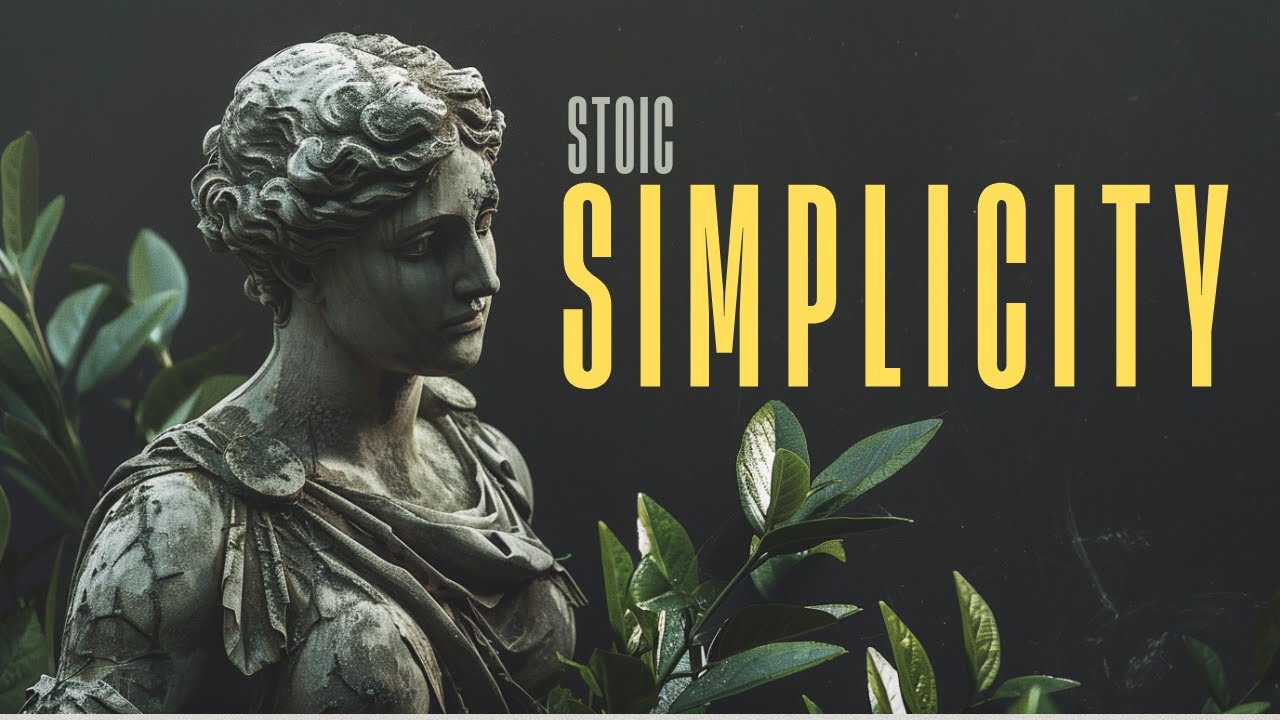 Stoic Simplicity: Declutter Your Life - YouTube