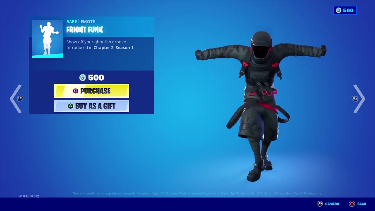 Fortnite emote fright funk reversed - YouTube
