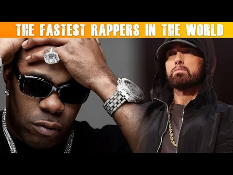 TOP 10 FASTEST RAPPERS IN THE WORLD 2024 - YouTube