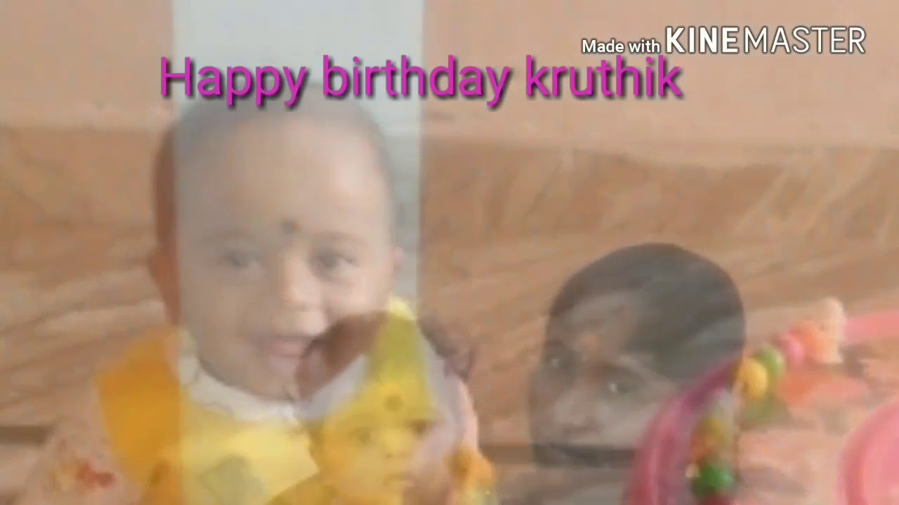 Kruthik bday - YouTube