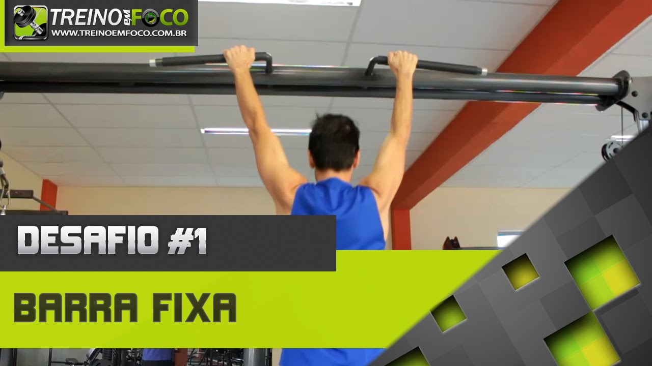 Quantas flexões na barra fixa você consegue? - Desafio # 1 - YouTube