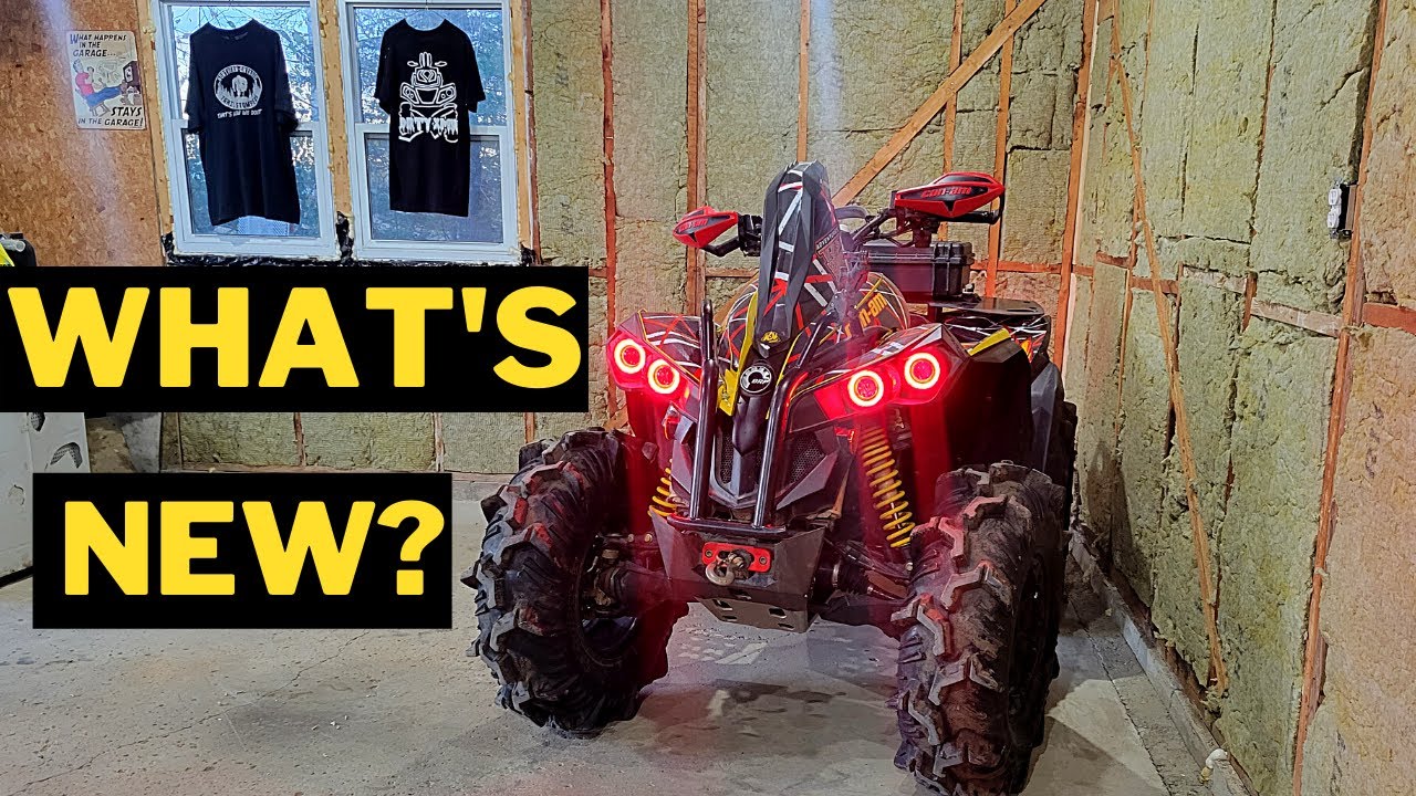 2021 Can Am Renegade 1000 XMR Upgrades! (New Shop/Studio Make-Over Part ...