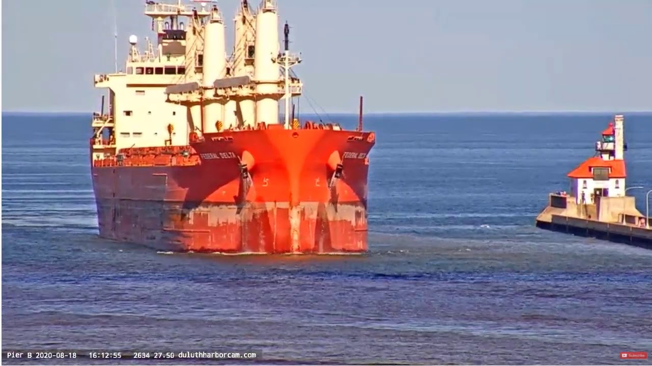 Federal Delta arrived Duluth 08/18/2020 - YouTube