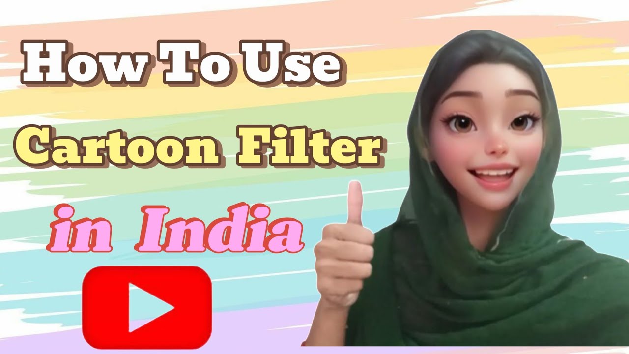cartoon filter for indian😱|how to use cartoon filter in India |filter ...