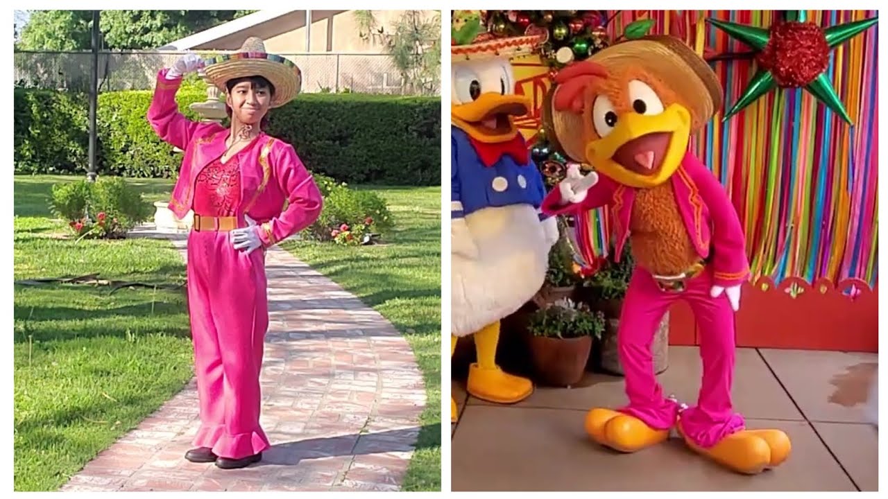 Me in Panchito's outfit of Disney Three Caballeros - YouTube