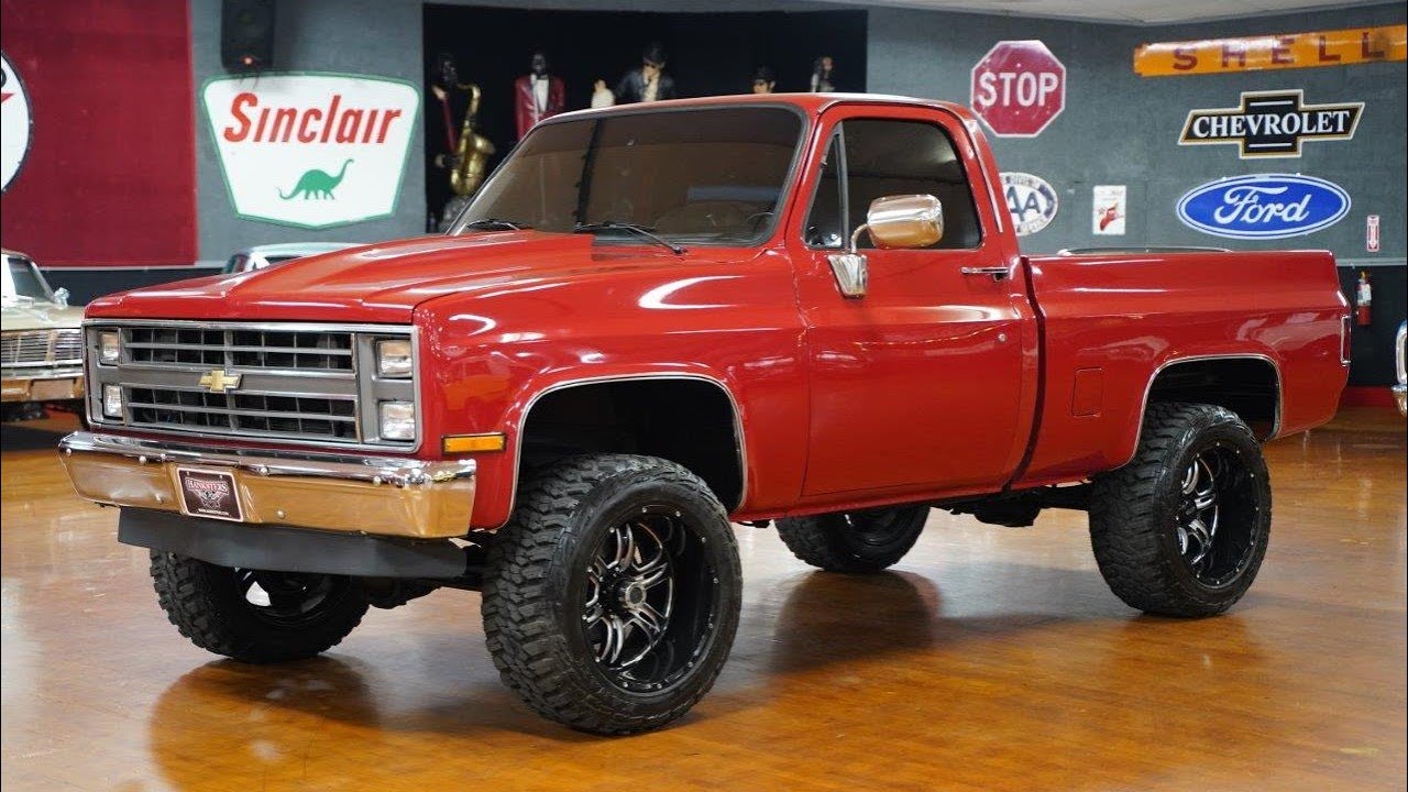 1981 CHEVROLET C/K 10 REGULAR CAB 4WD - YouTube