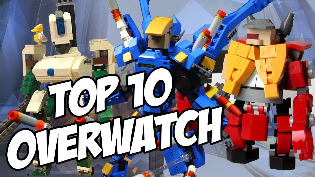 Top 10 Overwatch Lego Mocs! Lego Overwatch! - YouTube