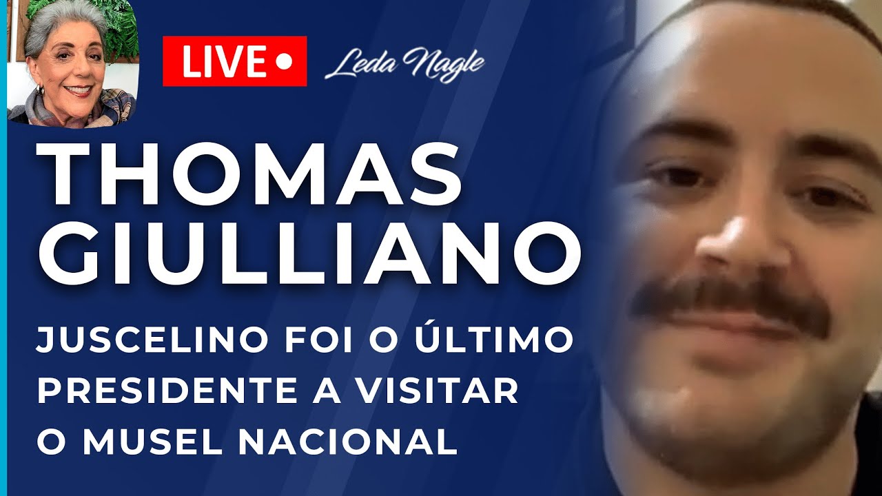 THOMAS GIULLIANO :JUSCELINO FOI ÚLTIMO PRESIDENTE A VISITAR O MUSEU NACIONAL. ABANDONO DA ...
