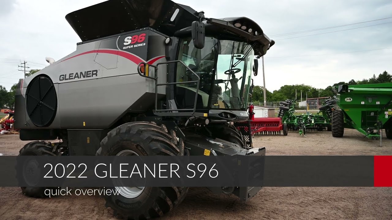 2022 Gleaner S96 quick walkaround - YouTube