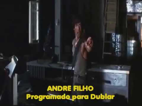 RARÍSSIMO! Dublador ANDRÉ FILHO dubla RAMBO I - Dublagem Clássica ...