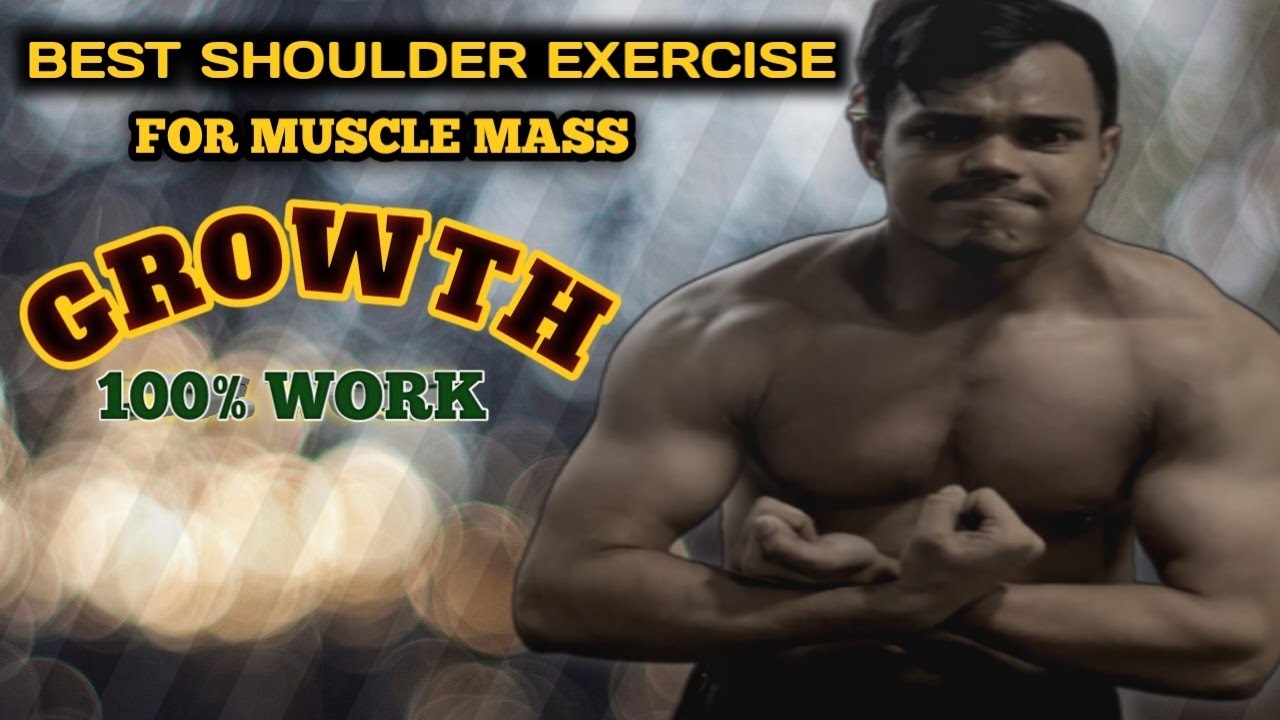 SHOULDER WORKOUT FOR MUSCLE GROWTH(3D SHAPE) ॥I AM TOO DISTREACTED ...
