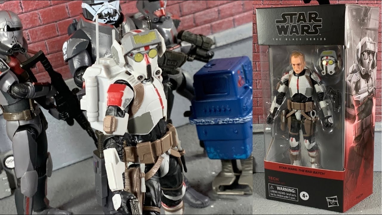 Star Wars Black Series Tech from The Bad Batch Action Figure Review ...