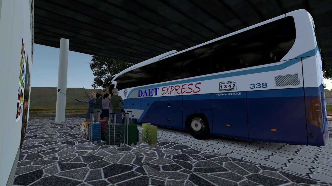 ETS 2 1.50 Travego 15 SHD Daet Express EAA Map #4 - YouTube