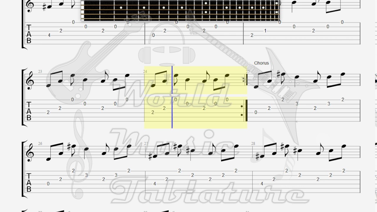 Eagles The Love Will Keep Us Alive GUITAR TAB - YouTube