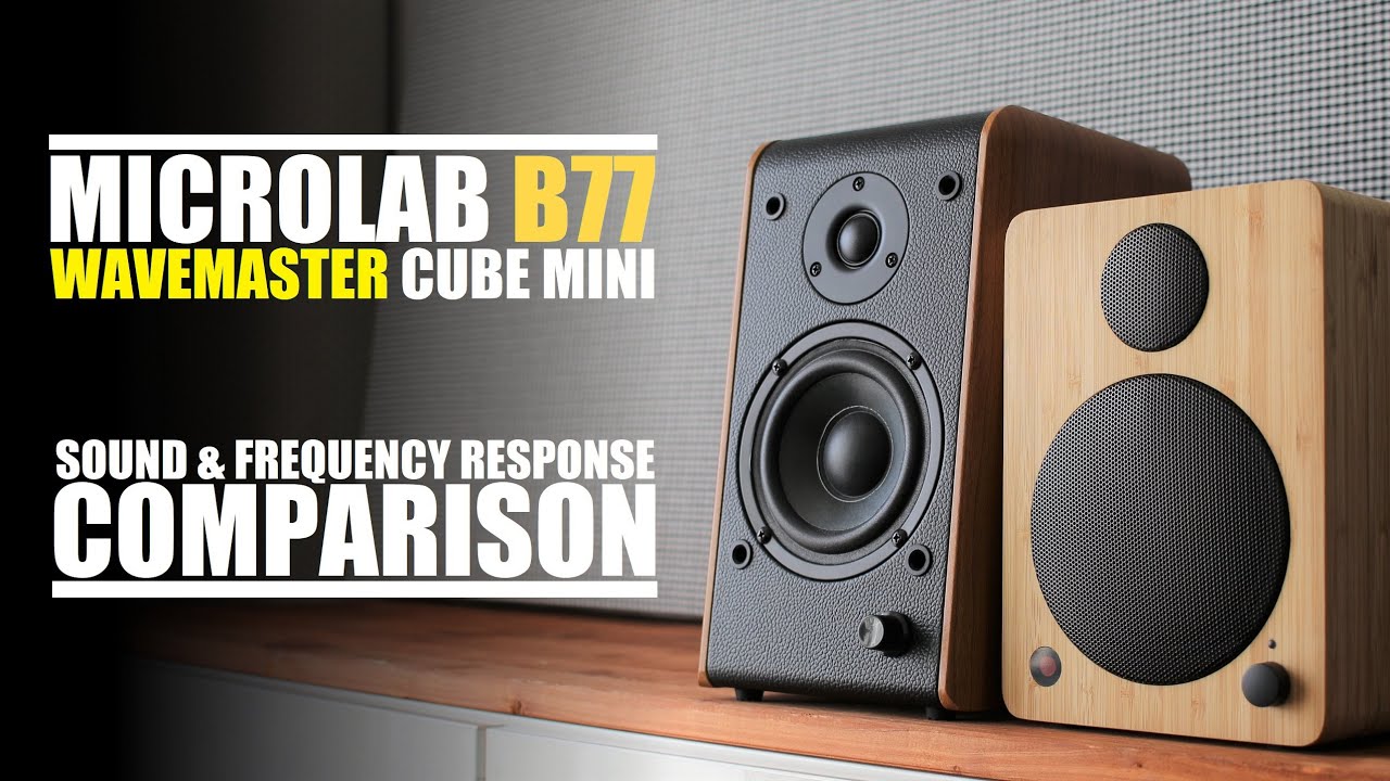 Microlab B77 vs Wavemaster Cube Mini Neo || Sound & Frequency Response ...
