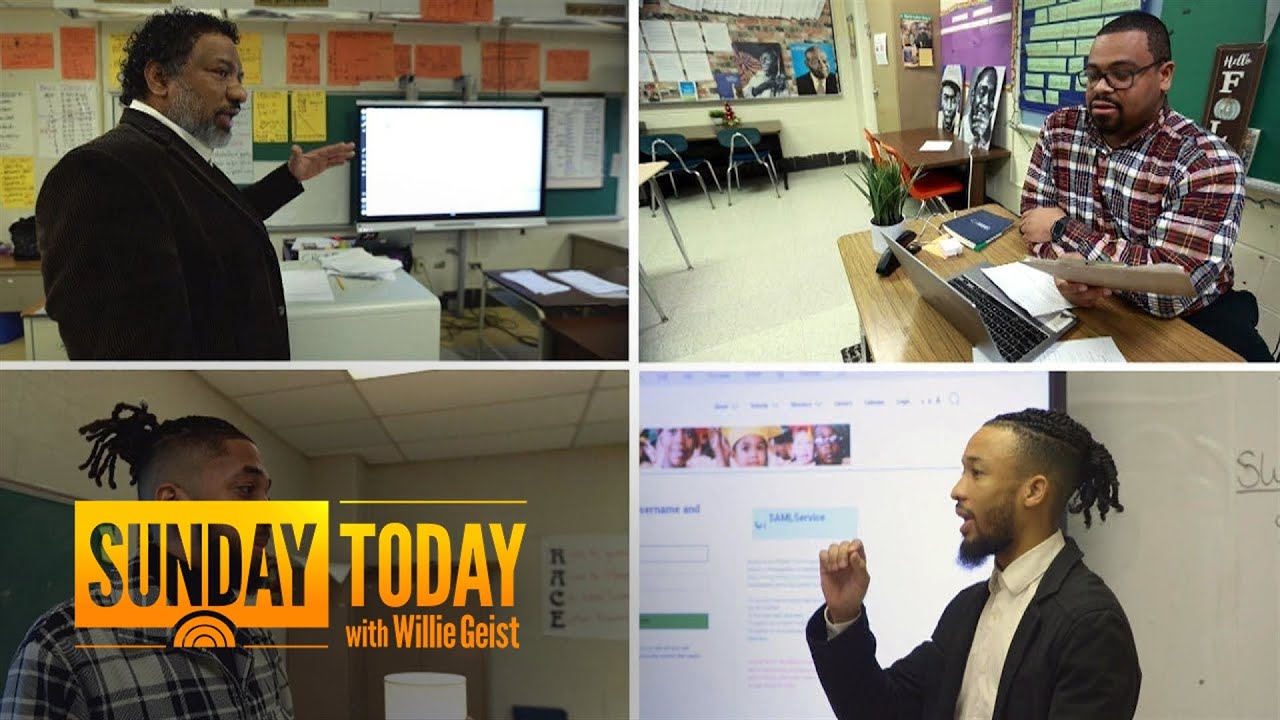 Team of Black teachers inspire students beyond the classroom - YouTube