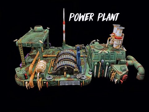 Feeeeeel the POWER!! - Scratch built power plant for Tabletop Gaming ...